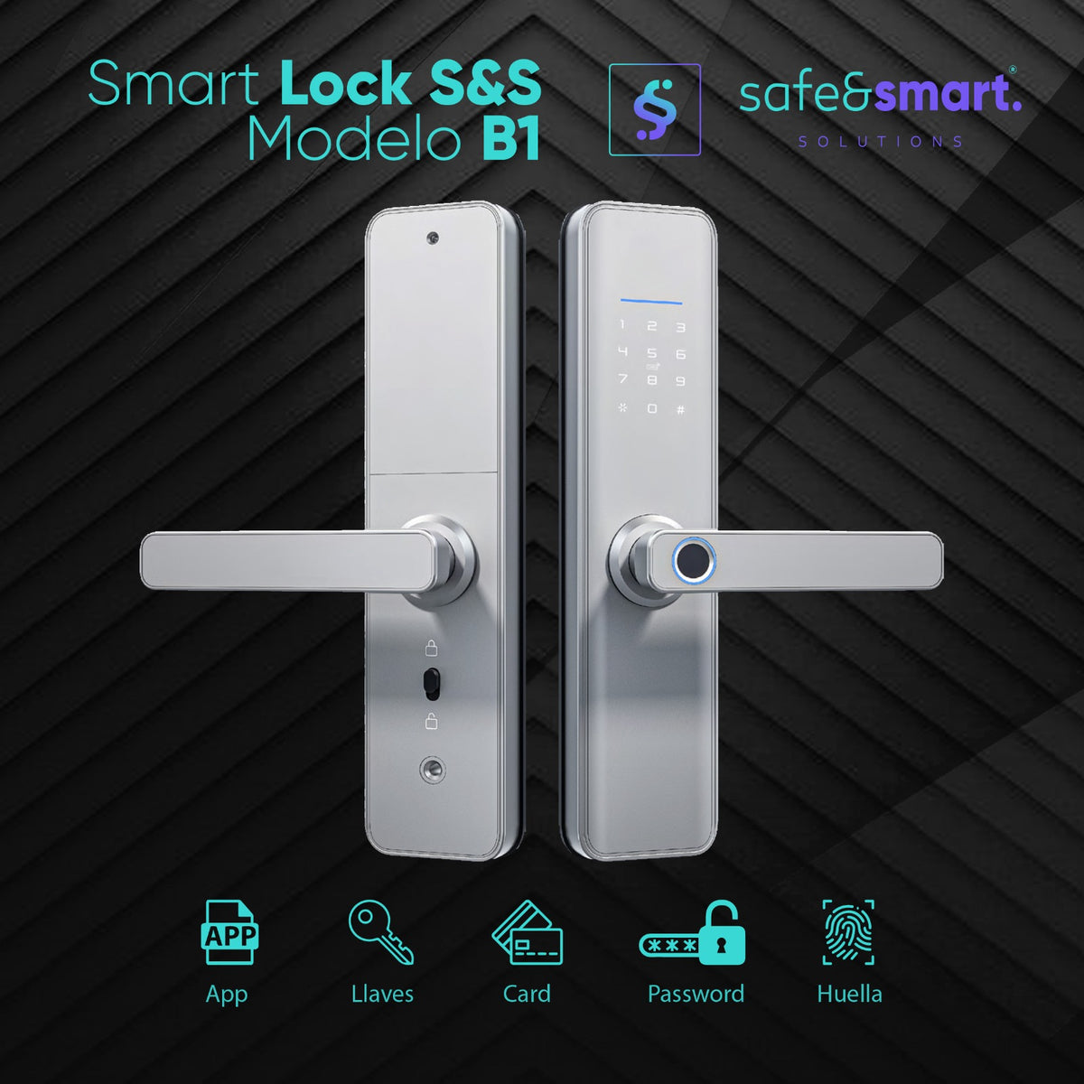 Cerradura S&S B1 White – Safe&Smart Solutions